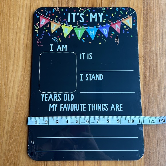 Toys | 2 Chalkboards Its My Birthday And Firstlast Day Of School 16 X ...